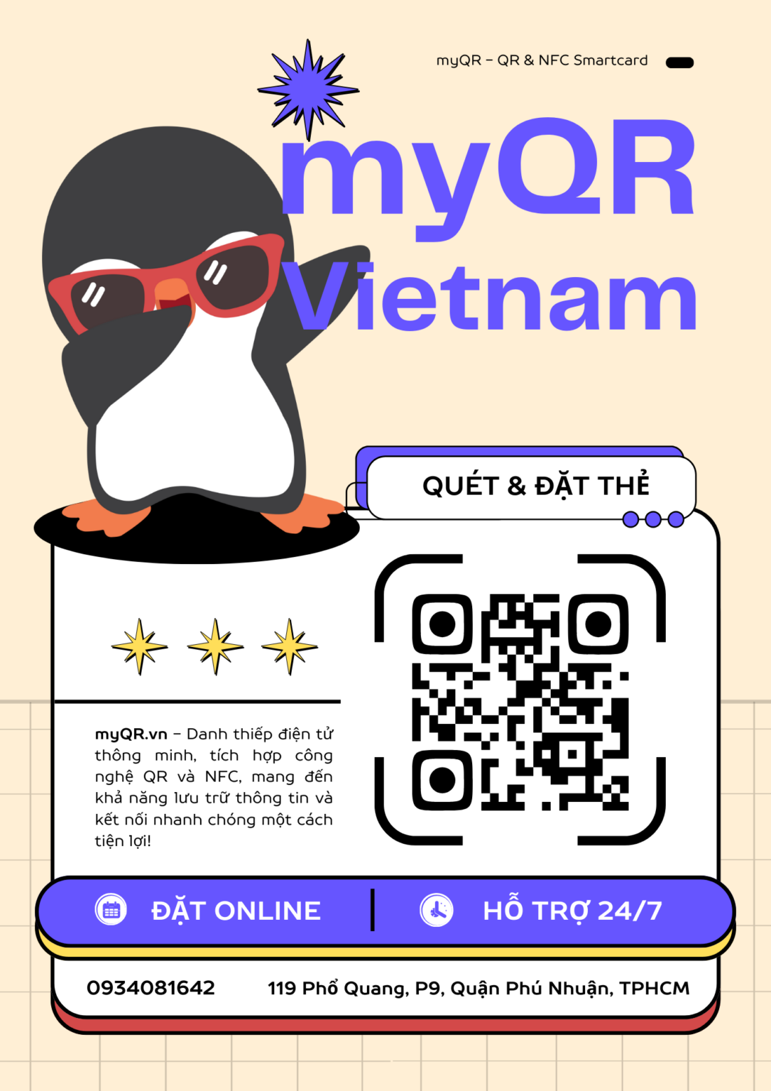 Danh Thiếp Điện Tử, Danh Thiếp Thông Minh QR & NFC - myQR
